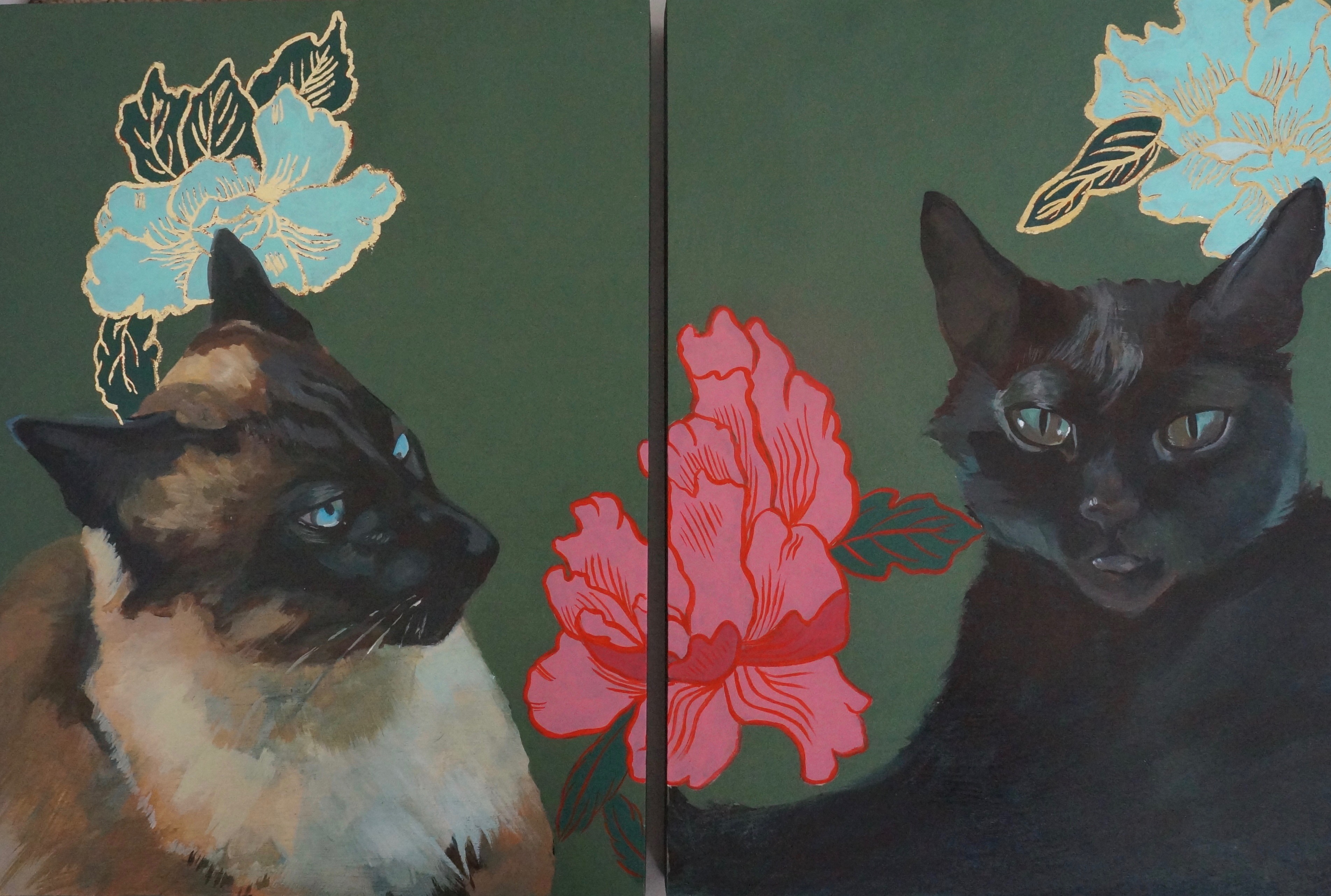 Cat Series – Jin Kim Chon